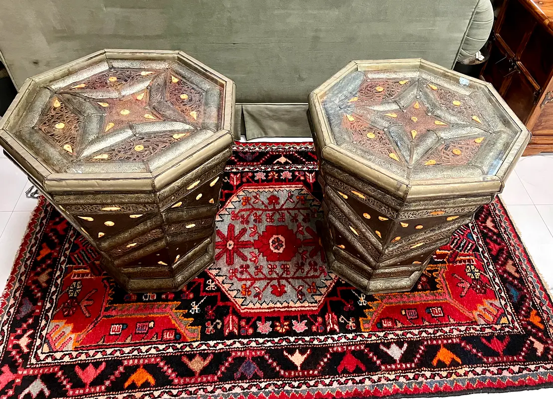 Amazing 2 antique tables | dubizzle