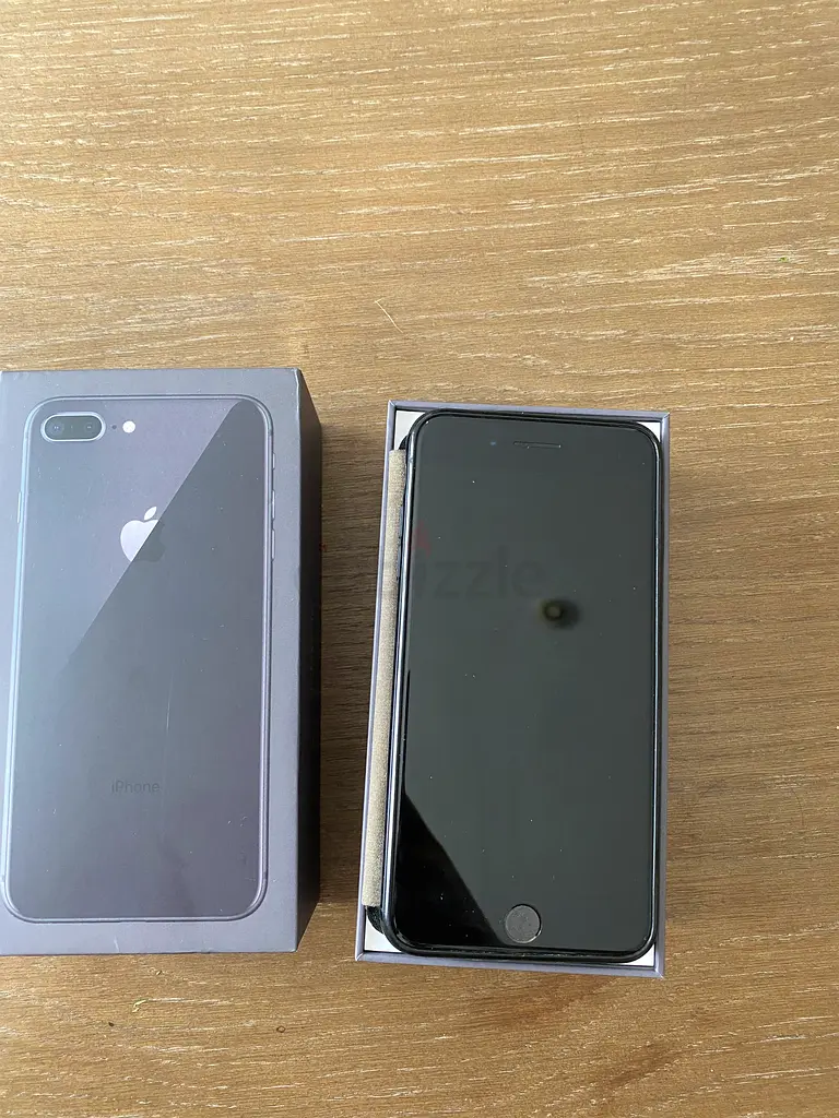 iPhone 8 Plus (almost never used) with original box | dubizzle